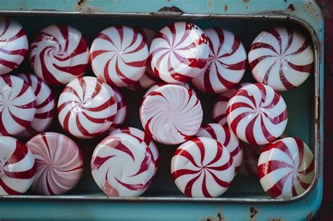 Candy In A Fancy Tin Premium Ai Generated Image