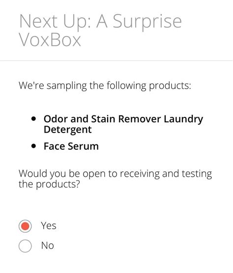 Anyone Else Get The Back To Campus Voxbox And Then The Playtex Voxbox Too Rinfluenster