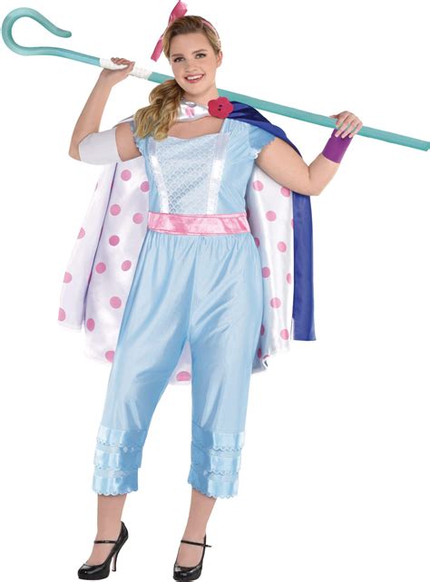 Womens Disney Pixar Toy Story Bo Peep Blue Jumpsuit With Reversible