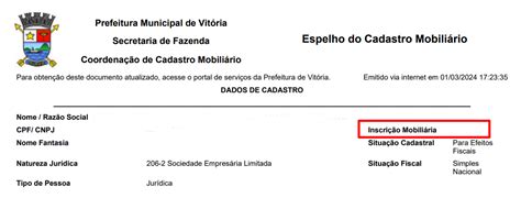 Onde Encontrar O Número Da Inscrição Municipal De Vitória Es