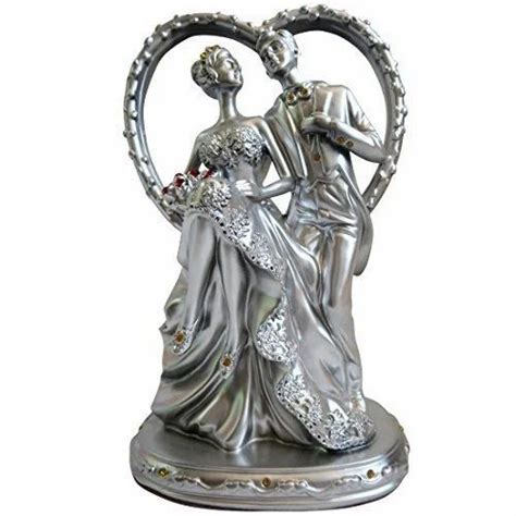 Grey Ceramic Couple Wedding Anniversary Statue At Rs 1800 In Noida