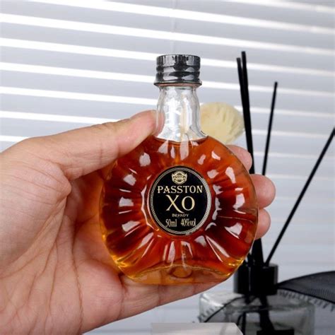 Mini Sample Paxton Xo Collection Brandy Liquor Edition 50ml Glass Bottle Convenience Store Wine
