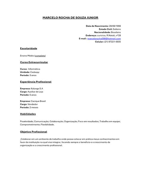 Currículo Marcelo Pdf