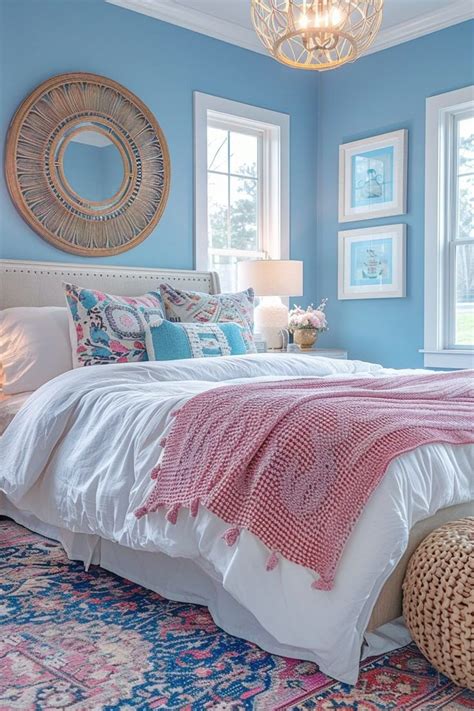 29 Blue Boho Girls Bedroom Designs To Inspire Sweet Dreams 21 Girl