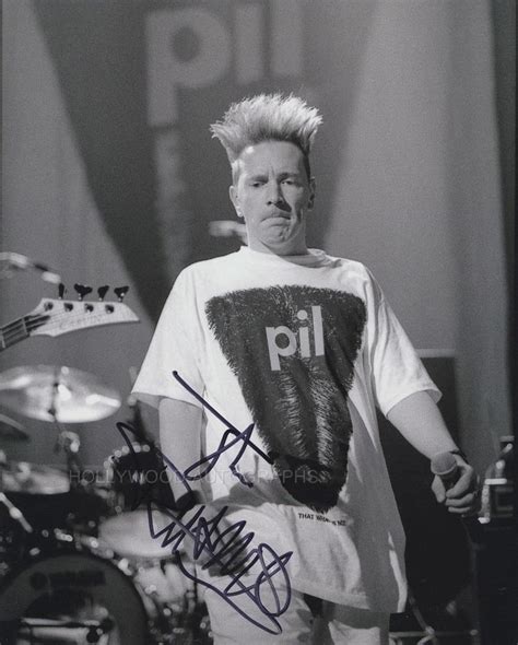 John Lydon Sex Pistols Hollywood Autographs