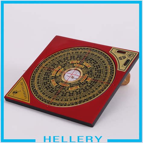 Hellery Chinese Compass Luo Pan Feng Shui Ancient Bagua Geomantic Vintage 591inch Qolt