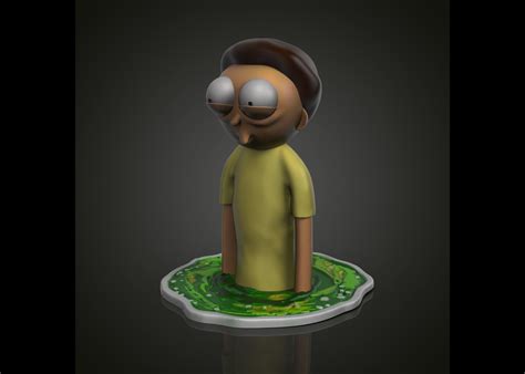 Morty And Rick 3d Model 3d Printable Cgtrader