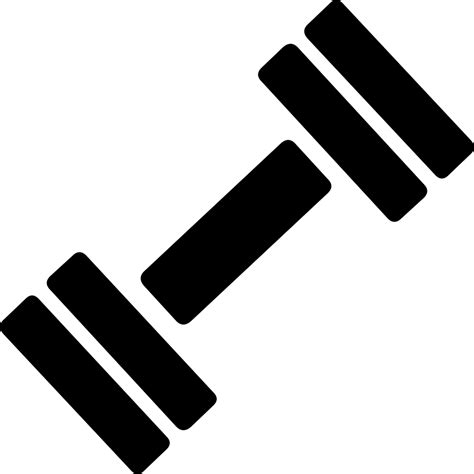 Dumbbell Transparent Clip Art Image PNG Play