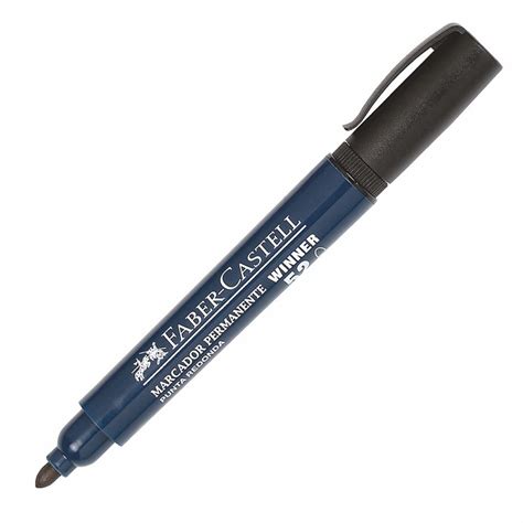 FABER CASTELL MARCADOR PERMANENTE NEGRO Casa Segal