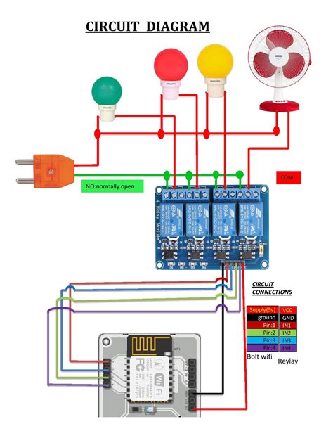 Home Automation Using Google Assistant Bolt IoT Hackster Io