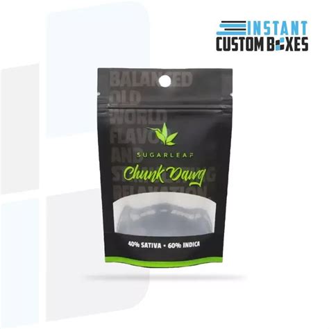 Smell Proof Ziplock Mylar Bags At Wholesale Instant Custom Boxes