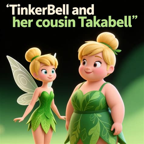 Tinkerbell And Tacobell Cartoon Stable Diffusion Online