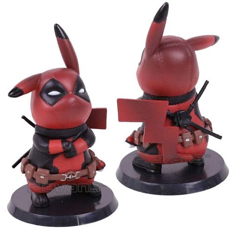 Deadpool Pikachu Figure Pokemon Pocket Monster