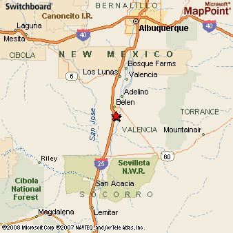 Jarales New Mexico Area Map More