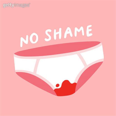 Menstruation Lettering Card Menstrual Cycle Quote Periods Lettering