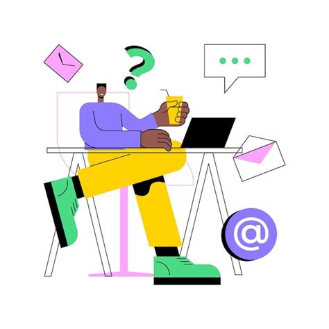 Premium Vector Account Administrator Abstract Concept Vector Illustration