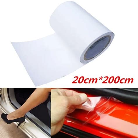 PIEZAS PEL CULA PROTECTORA Coche Transparente Puerta Fald N Borde