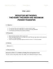 Prelab Manual Elg F Pdf Elg Circuit Theory I Prelab Manual Fall Pre Lab