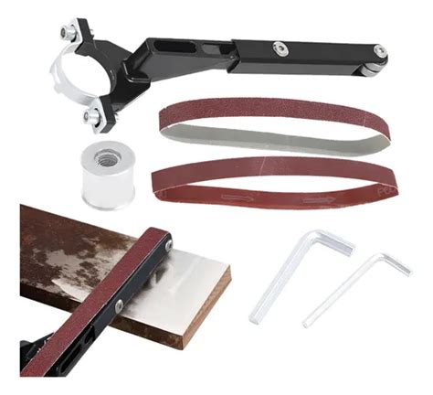 Amoladora Angular Modificada Con Banda Lijadora Cuotas Sin Interés