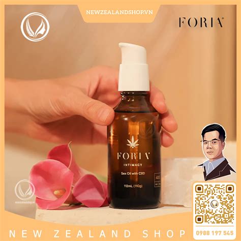 Gel Bôi Trơn Cho Cả Nam Và Nữ Foria Intimacy Sex Oil With Cbd 15ml