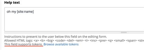 Tokens In The The Description Of Paragraph Reference Fields Do Not Get