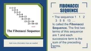 Fibonacci And Harmonic Sequence Grade 10 Pptx Games And Puzzles Hobbies Interests