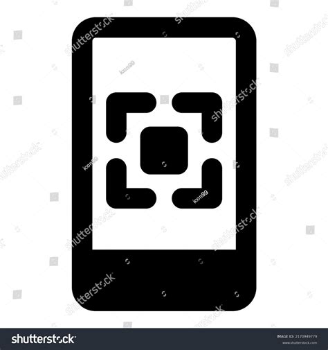 Barcode Scanner Digital Boarding Pass Scan Stock Vector Royalty Free