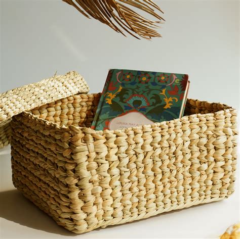 Kauna Grass Storage Box Big Orange Skies