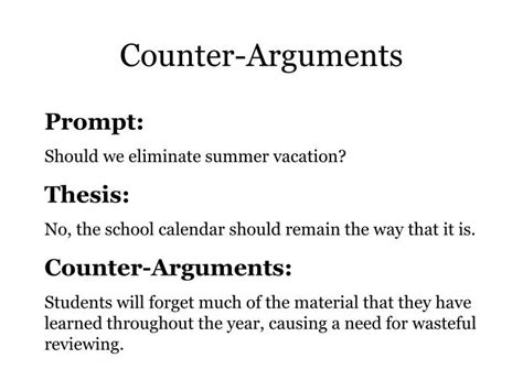 PPT Counter Arguments PowerPoint Presentation Free Download ID 2994220