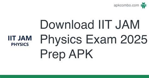 Iit Jam Physics Exam 2025 Prep Apk Android App Free Download