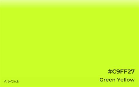 Green Yellow Color Artyclick
