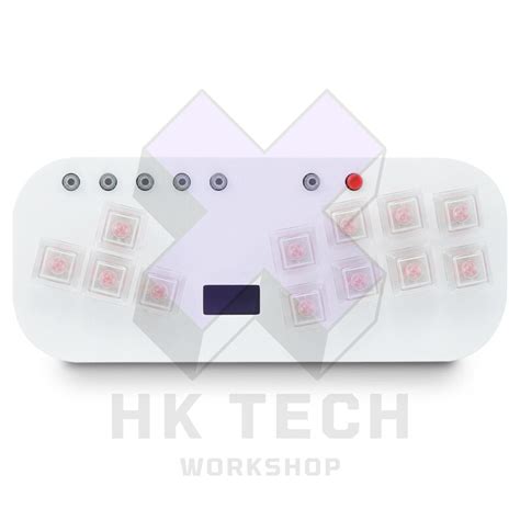 Hktech Mini Hitbox Controller Ps5 Custom Led Hitbox Custom Case Buttons And Switches Hitbox