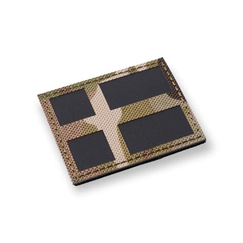 danish ir flag patch norarm tactical