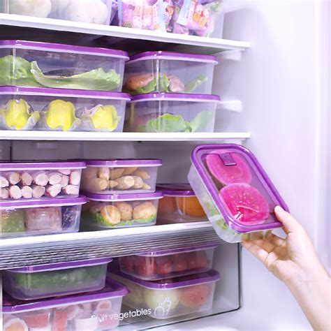 乐亿多保鲜盒塑料食品级冰箱专用收纳盒水果便当盒微波炉饭盒套装 虎窝淘
