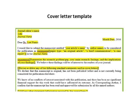Article Letter