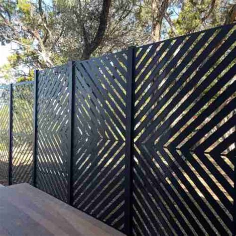 Outdoor Metal Privacy Panels Deze Metal Fence