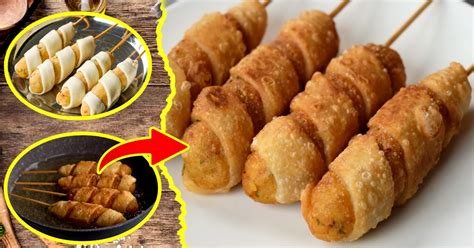 Twisted Potato Roll Recipe ২ পিস আলু আর ময়দাতেই বাজিমাত রইল জিভে জল