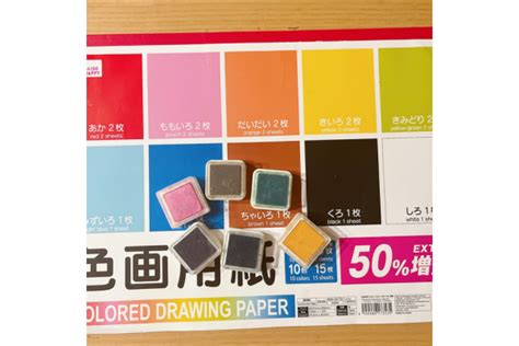 勤労感謝の日にぴったりな製作あそび指スタンプの花束カード ココキャリegg