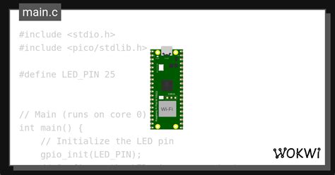 Pico W Blinky Wokwi Esp32 Stm32 Arduino Simulator Pico W Blinky Wokwi Esp32 Stm32 Arduino Simulator