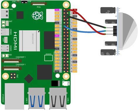Lesson 12 Pir Motion Module Hc Sr501 — Sunfounder Universal Maker Sensor Kit Documentation