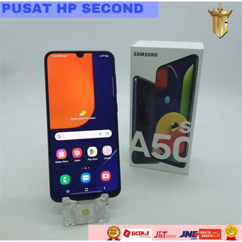 Jual SAMSUNG GALAXY A50S 6 128 SECOND ORIGINAL MURAH RESMI BERGARANSI