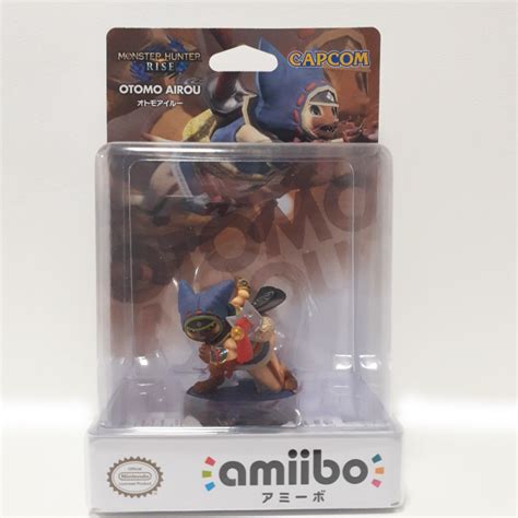 Achat Vente Amiibo Monster Hunter Rise Alico Otomo Airou Figure Japan