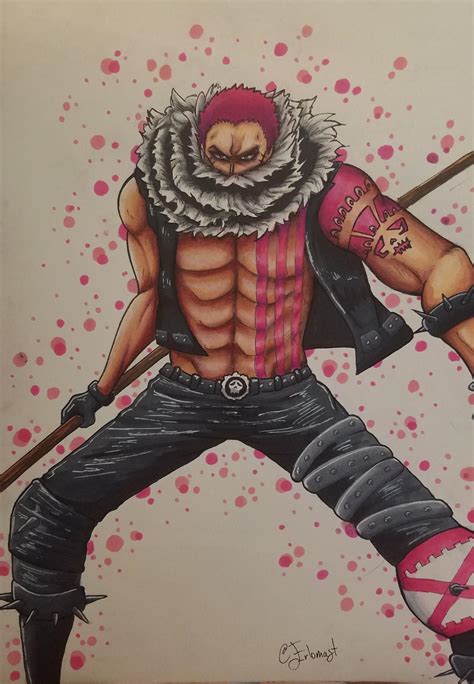 Fan Art Of Katakuri That Im Happy With How It Turned Out Ive Drawn