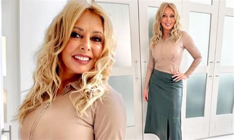 Carol Vorderman 62 Shows Off Her Eye Popping Curves