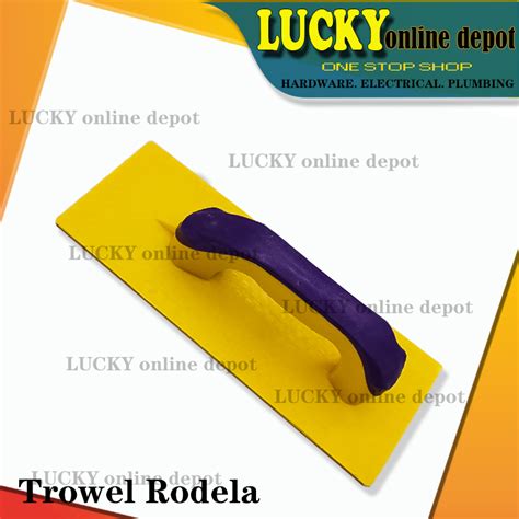 Pvc Plastering Finishing Trowel Rodela Shopee Philippines