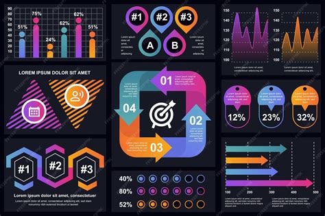 Premium Vector Set Of Infographic Elements Data Visualization Vector Design Template Can Be