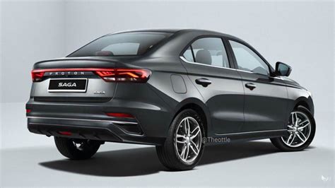 新一代 Proton Saga 渲染图：未来将与 Persona 合并成一款车，新车最快 2025 年登场。