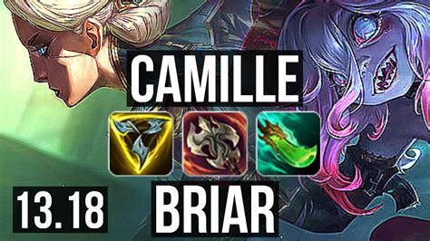 Camille Vs Briar Top 6 Solo Kills Godlike 1548 Euw Master