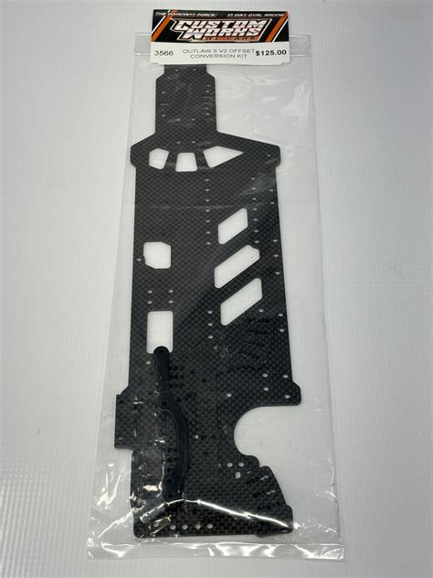 Custom Works Rc Outlaw 5 Offset Chassis Conversion Kit V2 Cw 3566 Go
