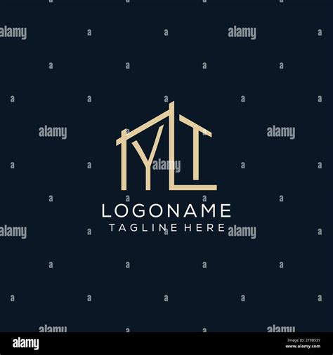 Initial Yt Logo Clean And Modern Architectural And Construction Logo